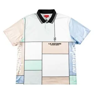 Supreme Colorblocked Soccer Polo - Multicolor