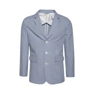 BODE Club Stripe Single Breasted Suit Jacket