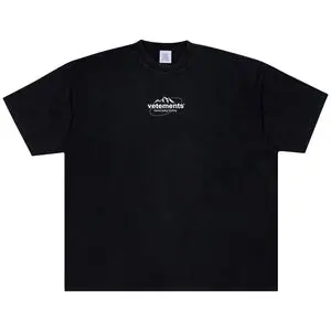 Vetements Logo T-shirt - Black
