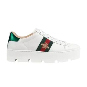 Gucci Ace Embroidered Platform