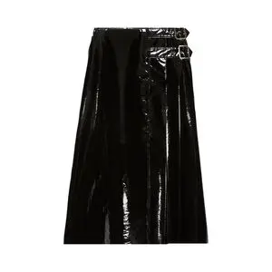 Black Vinyl Skirts