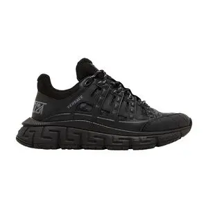 Versace Trigreca 'barocco' Sneakers - Black
