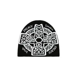 PALACE Celtic Nein Cuff Beanie - Black