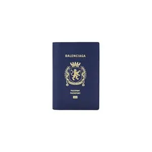 Balenciaga Passport Holder - Blue