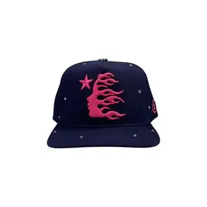HELLSTAR Og Logo Snapback Hat - Blue