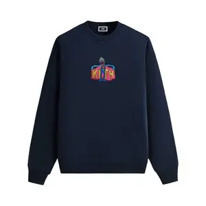 Kith X Sesame Street Super Grover Nelson Crewneck - Blue