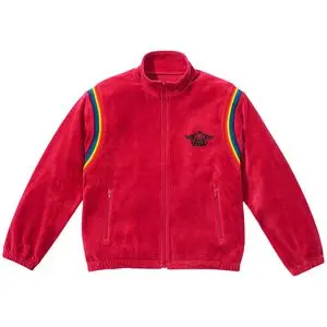 Supreme X Hysteric Glamour Velour Track Jacket - Red