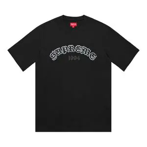 Supreme Old English Glow Short-sleeve Top - Black