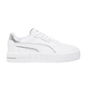 PUMA Cali Court Metallic Sneakers - White