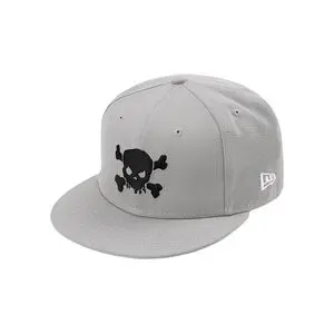 Supreme X New Era Skull Cap - Grey