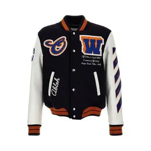 Off-White Hold The Moon Varsity Jacket