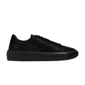 Versace Croc Effect Sneakers For Men