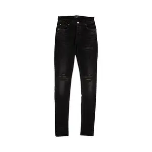 Amiri Leather Camo Mx1 - Black