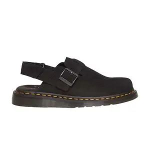 Dr. Martens Jorge 2 Suede Slingback Mule - Black