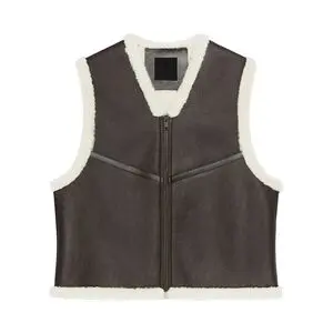 Givenchy Mixed Material Gilet