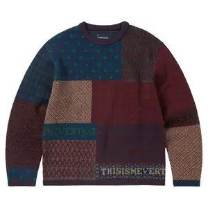 THISISNEVERTHAT Block Knit Long-sleeve