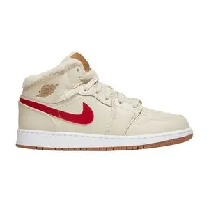 JORDAN 1 Mid Utility Gs Sneakers - Tan
