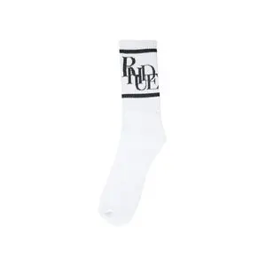 Rhude Scramble Logo Sock - White