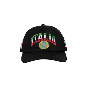Supreme Italia 6-panel Hat - Black