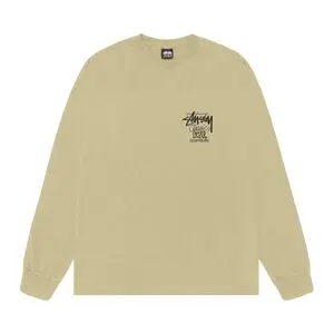 StÜssy Classic Gear Long-sleeve Tee - Tan