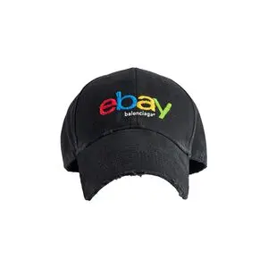 Balenciaga Ebay Cap - Black