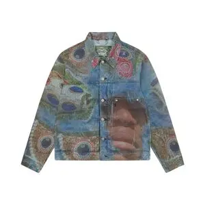 DENIM TEARS X Levi's Big Chief Demond Type-1 Jean Jacket