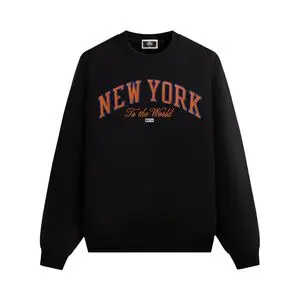 Kith For The New York Knicks Vintage Nelson Crewneck - Black
