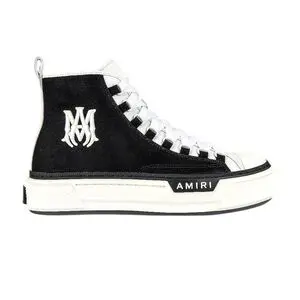 Amiri M.a. Logo Court High Sneakers - Black