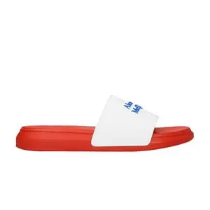 Alexander McQueen Logo Pool Slides