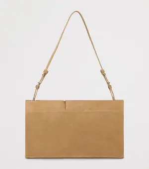 CHRISTIAN LOUBOUTIN Large Suede Shoulder Bag