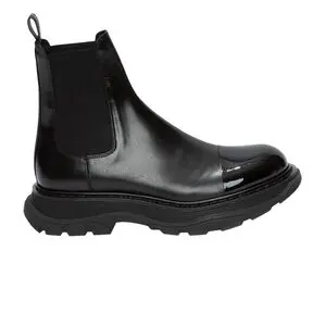 Alexander McQueen Tread Chelsea Boot - Black
