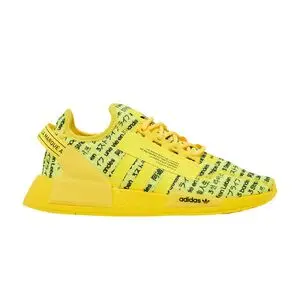 Adidas Nmd_r1 V2 J 'all Over Print' Sneakers - Yellow