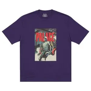 PALACE Printed T-shirt - Purple