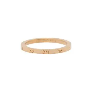 MAISON MARGIELA Numbers Engraved Ring - Gold