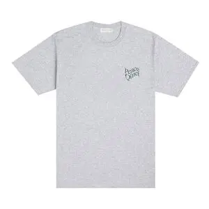 MUSEUM OF PEACE & QUIET Warped Wordmark T-shirt