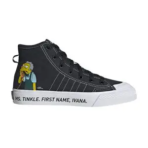 Adidas The Simpsons X Nizza Hi Rf J 'pranks On Moe - Black