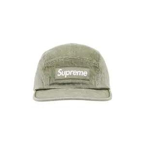 Supreme Denim Camp Cap - Green