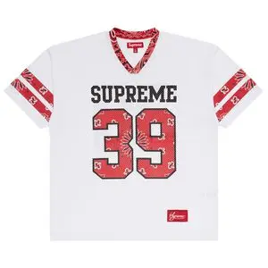 Supreme Bandana Football Jersey - White