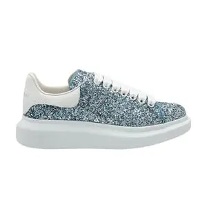 Alexander McQueen Oversized Glitter Sneakers - Blue