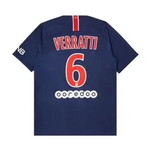 PARIS SAINT-GERMAIN Verratti #6 Home Stadium Jersey