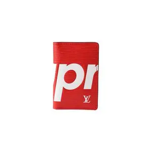 LOUIS VUITTON X Supreme Pocket Organizer - Red