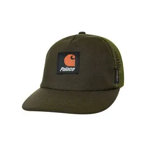 PALACE X Carhartt Wip 'plant' Trucker Cap - Green