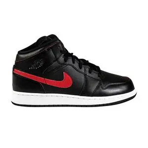 JORDAN 1 Retro Mid Sneakers - Black