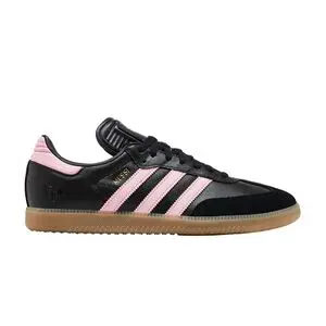 Adidas Lionel Messi X Samba 'inter Miami Cf Debossed Away Kit' Sneakers - Black