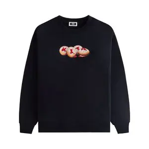 Kith Treats Jelly Doughnut Nelson Crewneck - Black