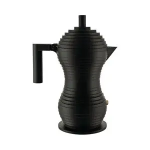 ALESSI Pulcina Espresso Coffee Maker Michele De Lucchi For - Black