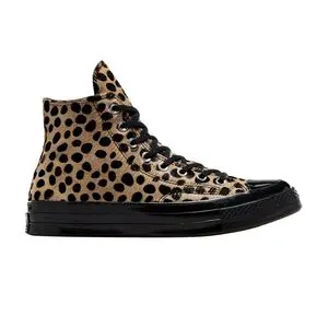 CONVERSE Chuck 70 High 'leopard Pony Hair' Sneakers