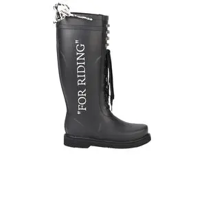 Black Rain Boots