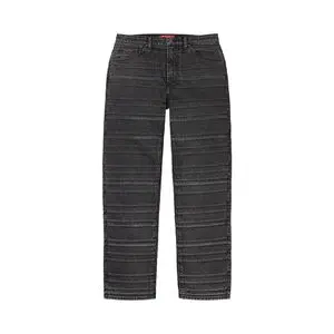 Supreme Layered Jeans - Black