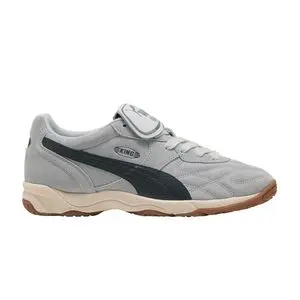 PUMA King Indoor Suede Sneakers - Grey